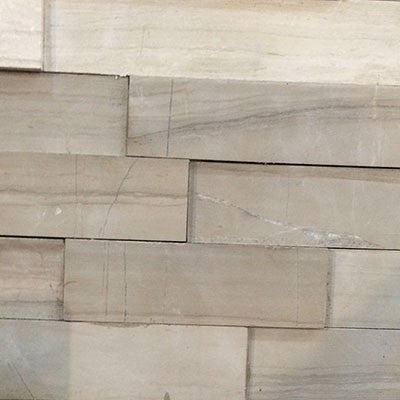 White Wood Limestone Ledger (UNVN) "6x24" – 1076 Flooring Cabinets